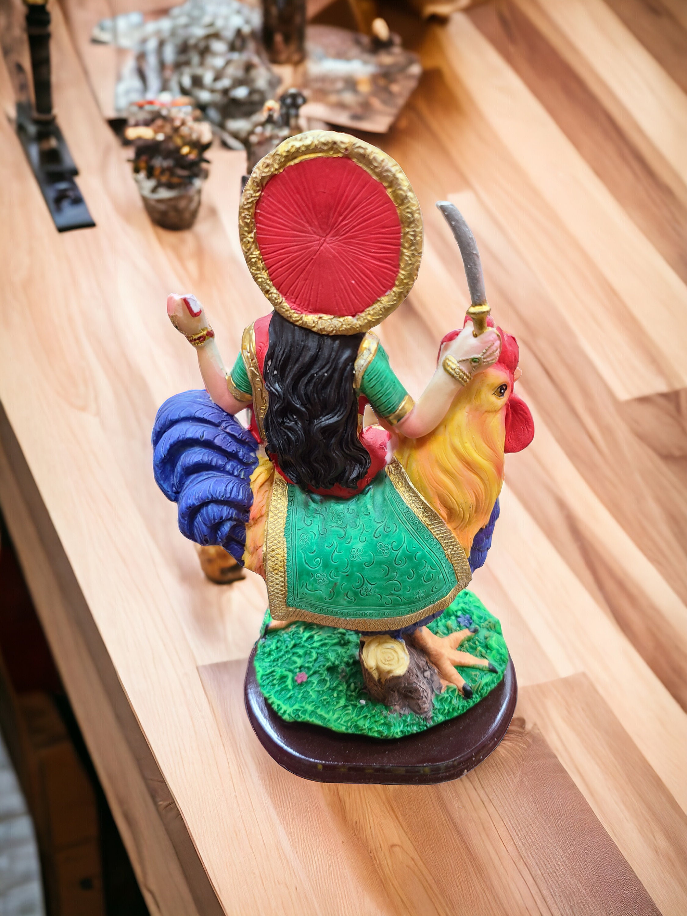 9 Inches Bahuchar Maa Sanskriti Durga Ma-hindu Goddess Durga MA Durga ...