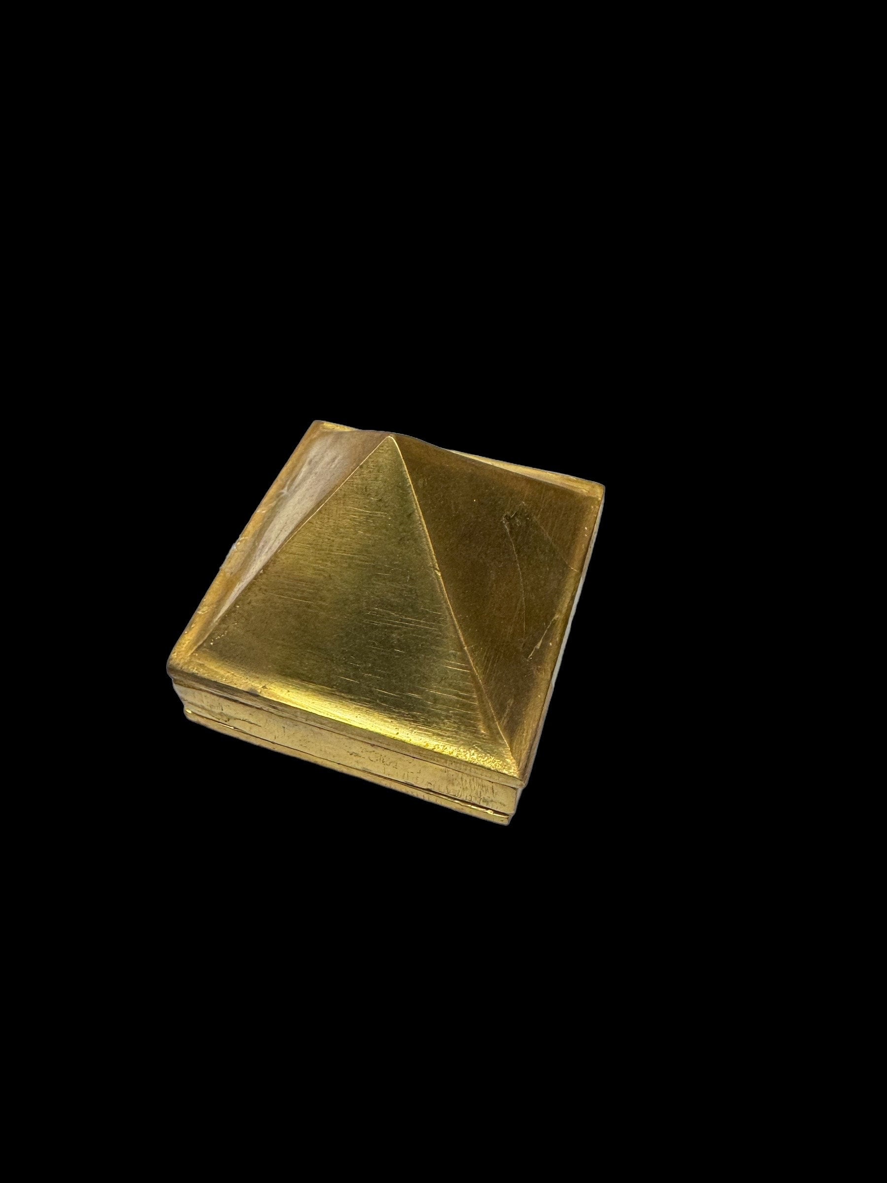 Brass 2.5 Inches PYRAMID for Vastu and Feng Shui Usa Seller Fast Ship ...