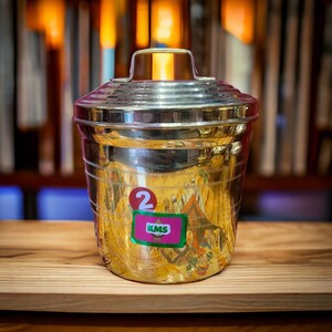 Indian Traditional Brass Beautiful Container /box/dabba With Lid for ...