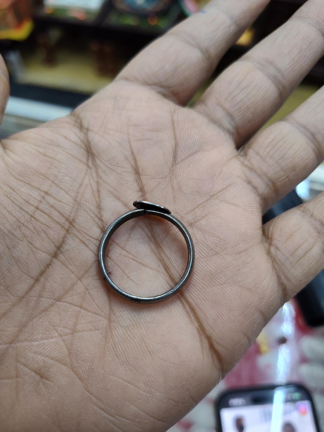 10.0 Size Horse Shoe Iron Shani Ring to Planet Shani/ Saturn Usa Seller ...