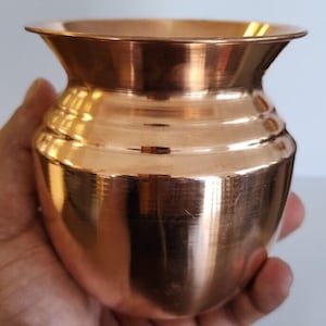 Copper Lota 4 Inches Height for Puja Purpose Usa Seller Fast Ship - Etsy
