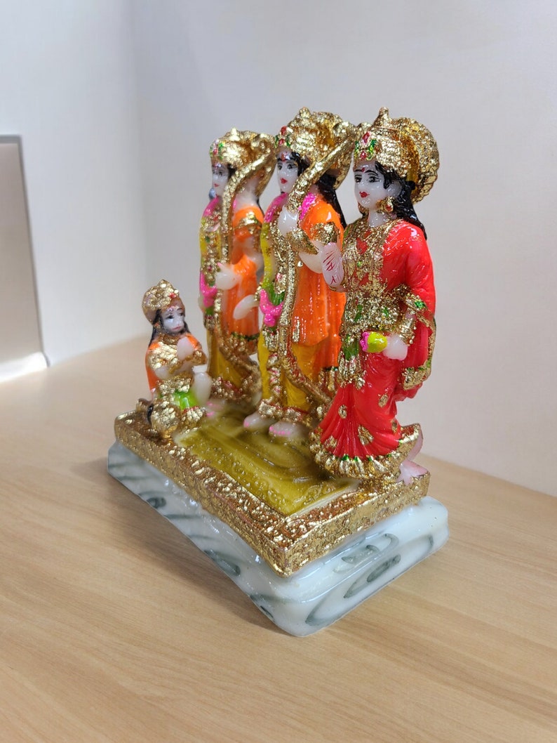 5.5 Inches Ram Darbar Rama Resin for Temple/ Hindu God Usa Seller Fast Ship - Etsy