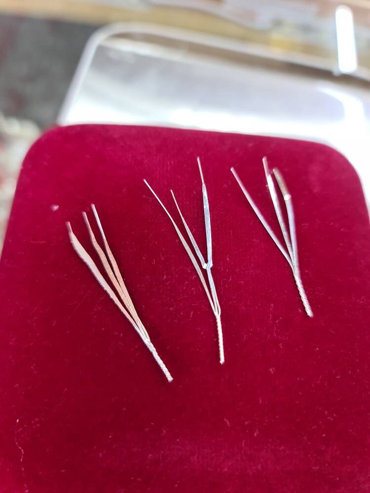 Silver Durva for God Ganesha for Temple Offering Usa Seller Fast ...