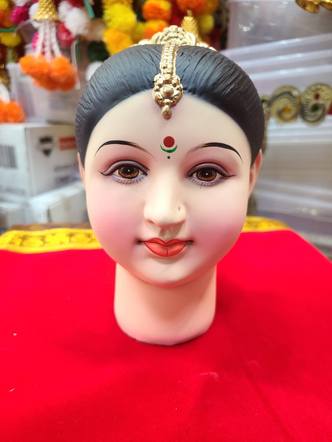 8 Inches of Gowri Maa Face for Hindu Religious Goddess Usa Seller,fast ...