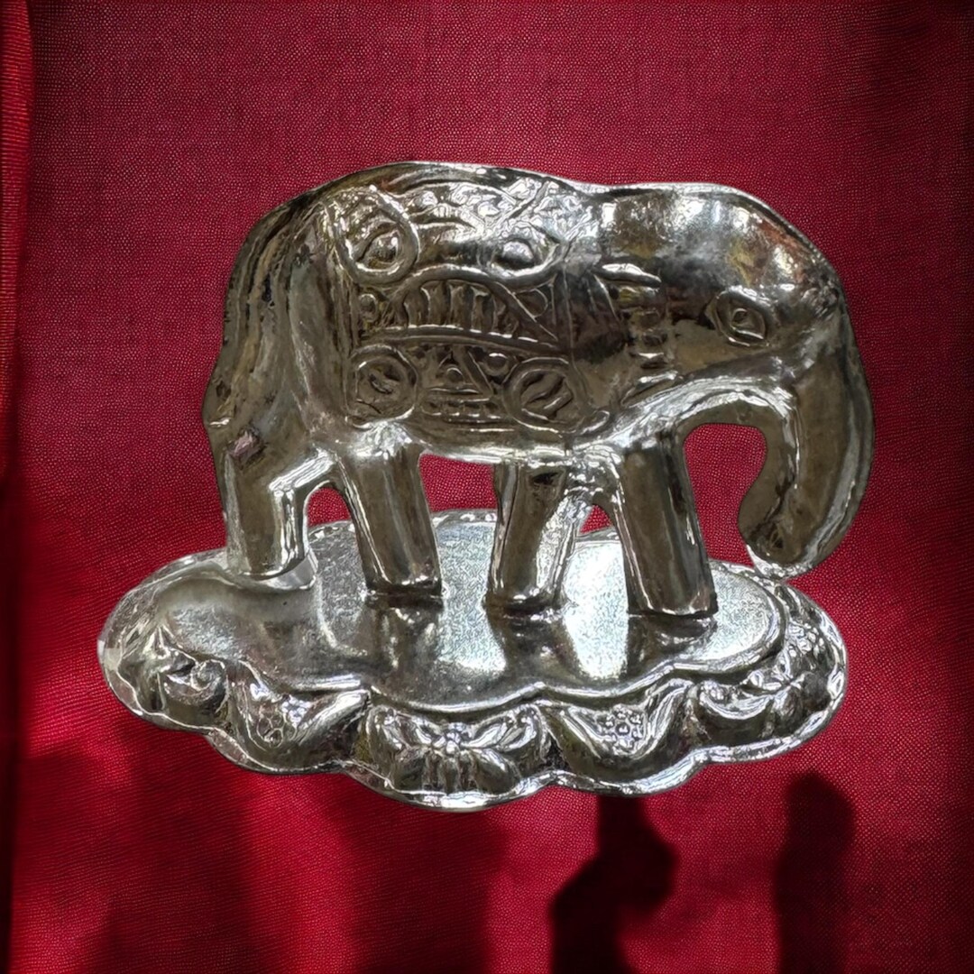 Pure Silver Elephant Statue 30.6 Grams Silver , 2 ” Tall Usa Seller - Etsy