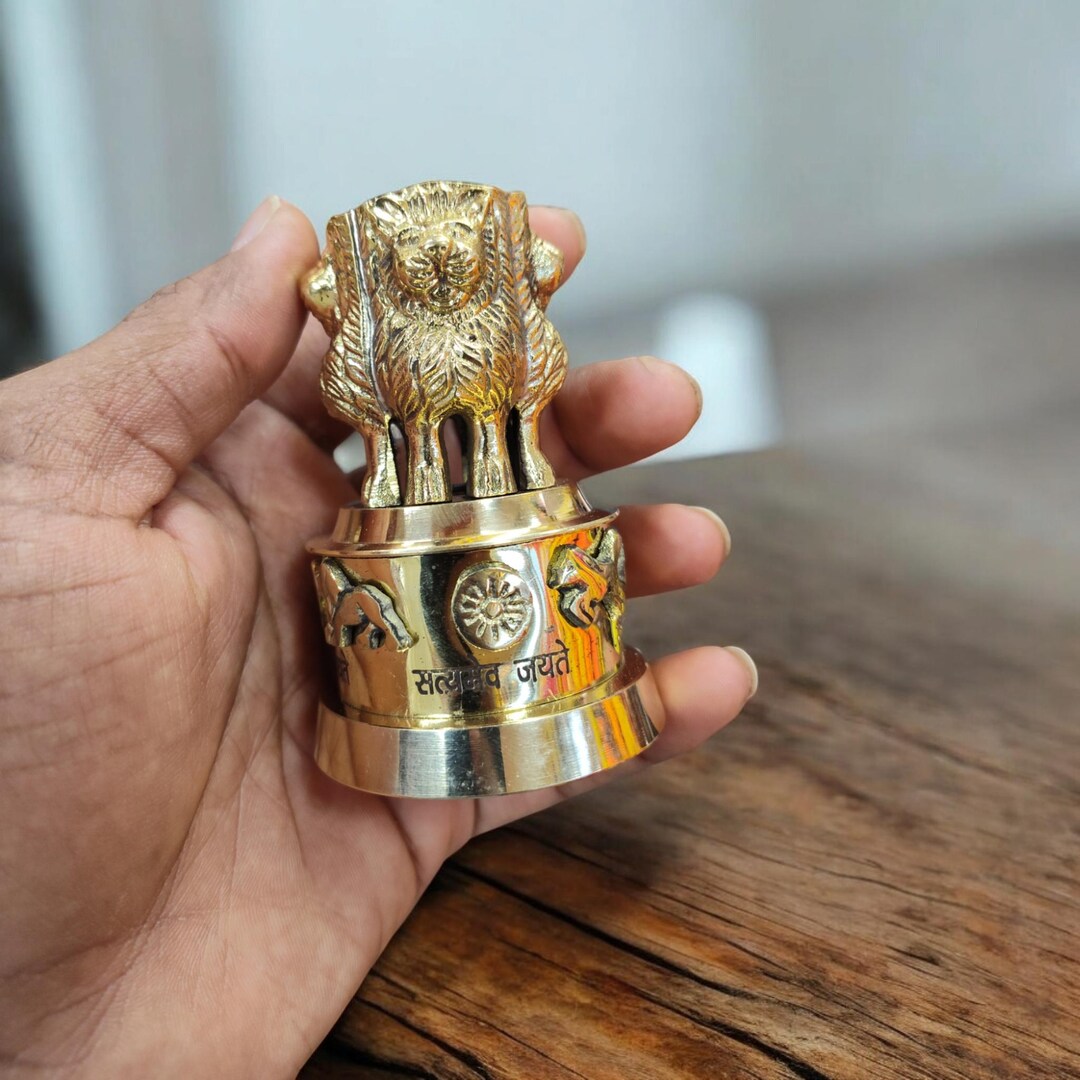 Brass Metal 3.2 Indian Emblem Statue USA Seller Fast Shipping - Etsy