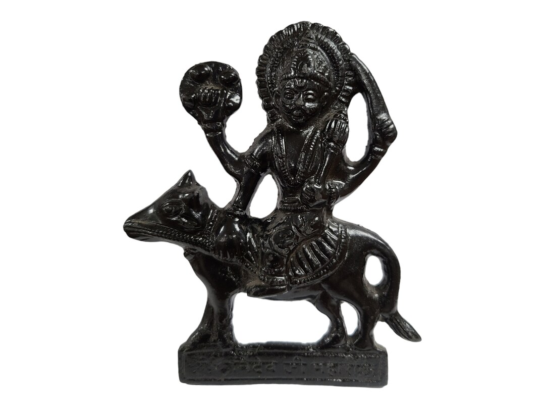 Shri Sri Shani Shaani Dev Iron Metal 6 Inches Statue Idol~blessed ...