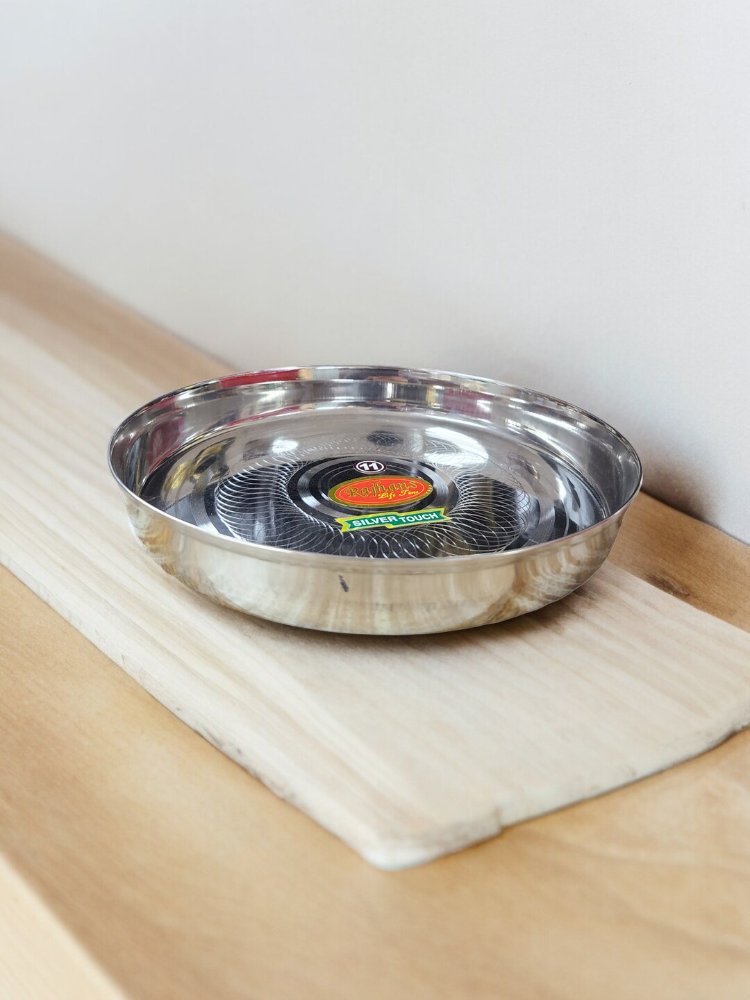 9 Inches Stainless Steel Thali for Pooja/kitchen Usa Seller Fast ...