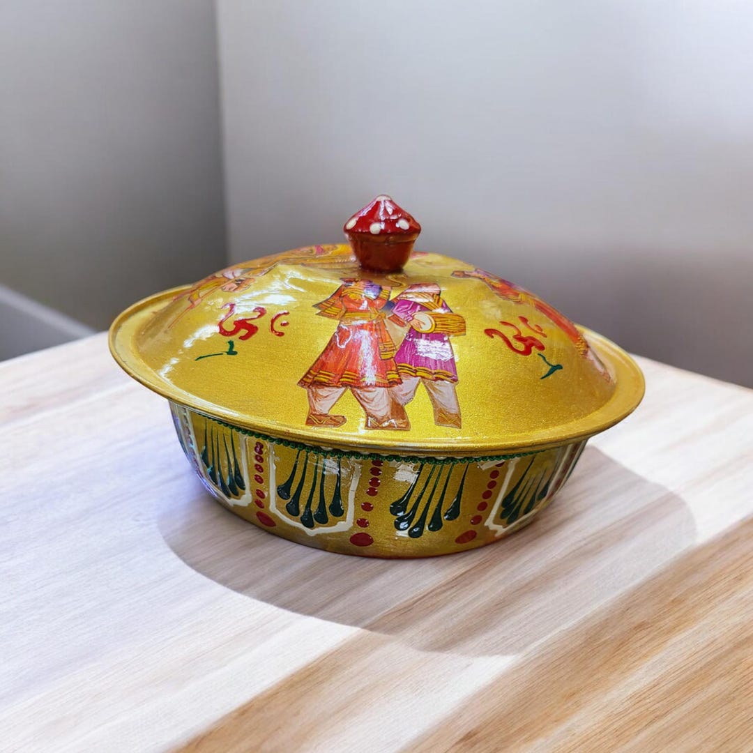 6 Inches Diameter of Decorative Dibbi (box) Usa Seller Fast Shipping - Etsy