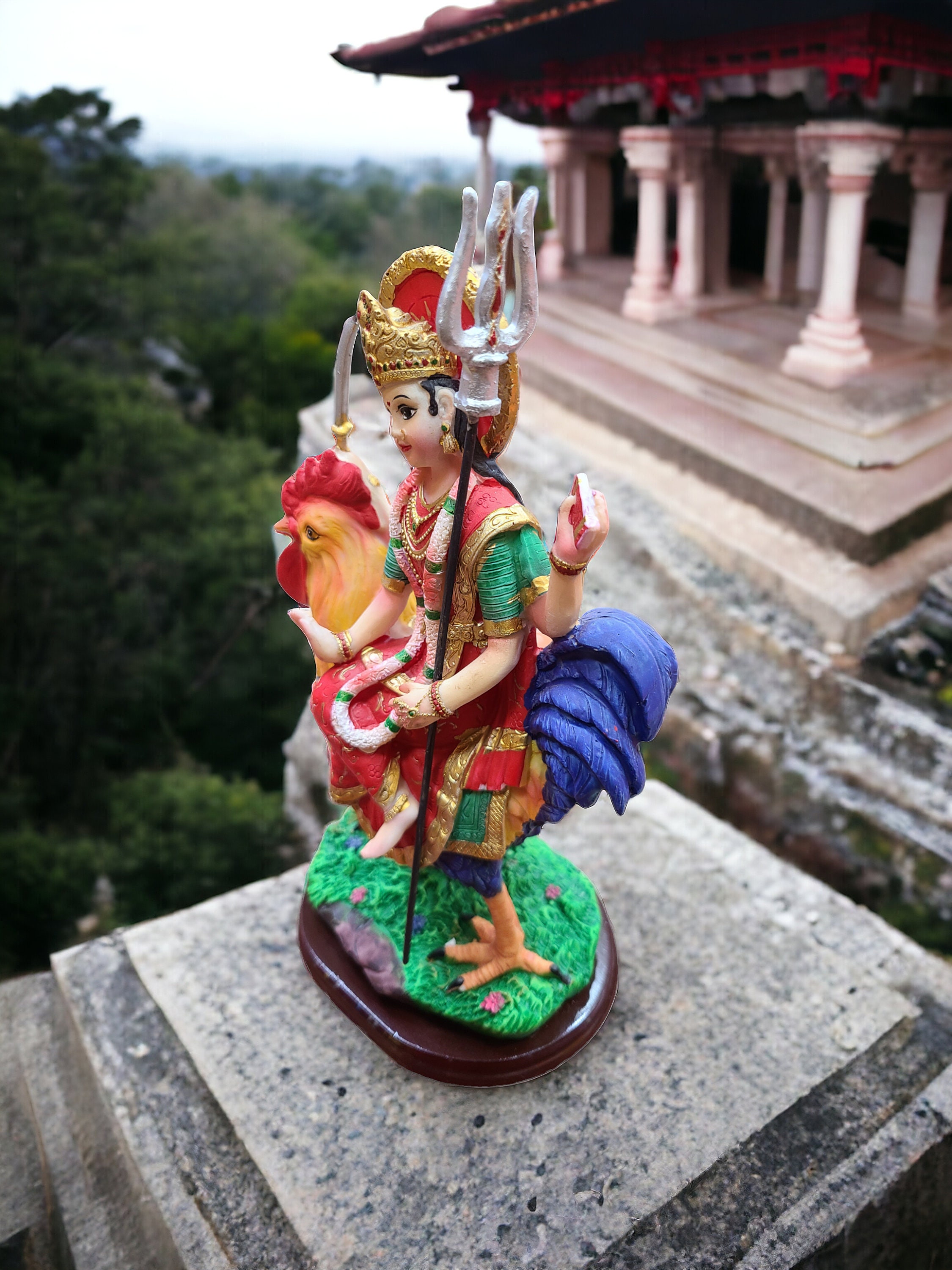 9 Inches Bahuchar Maa Sanskriti Durga Ma-hindu Goddess Durga MA Durga ...