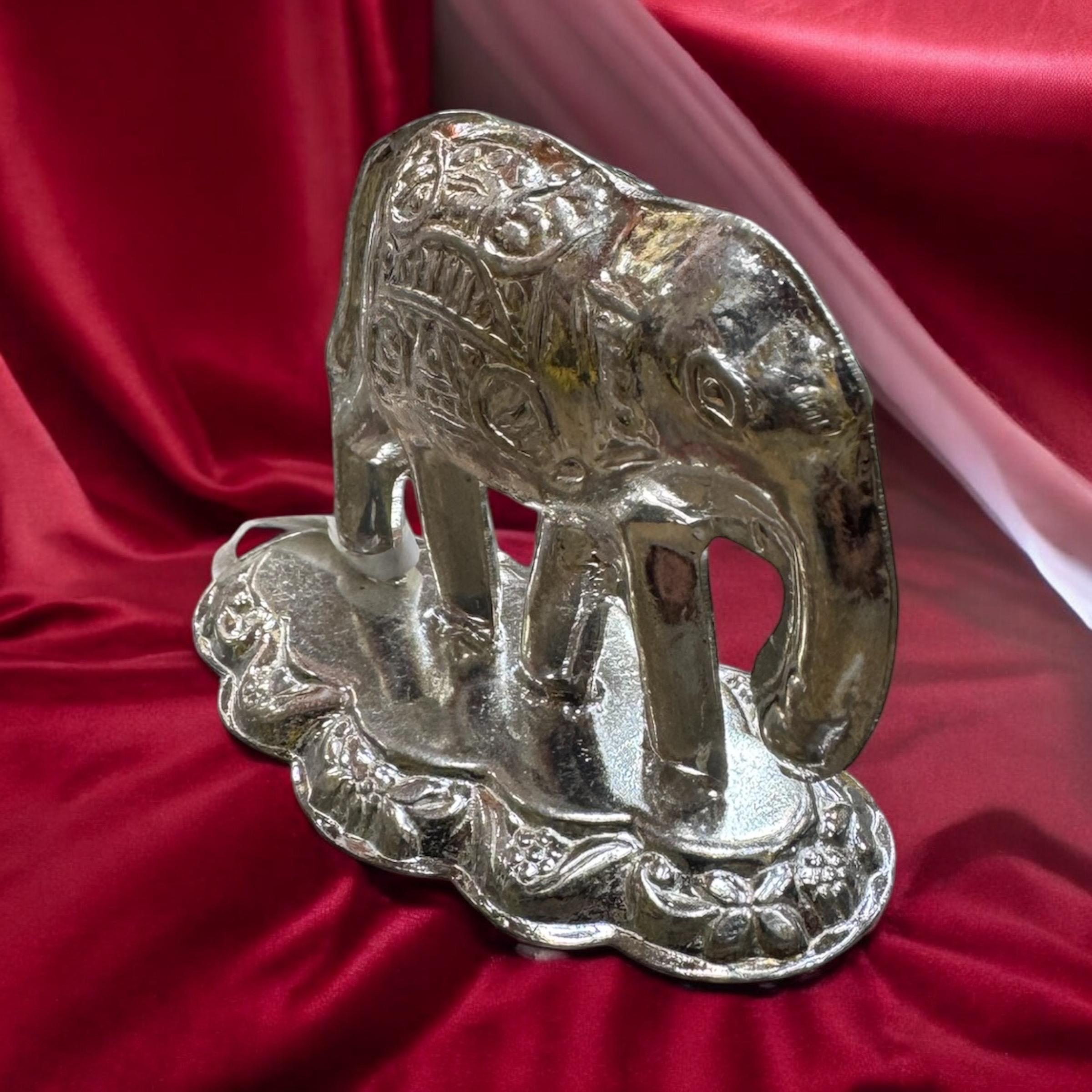 Pure Silver Elephant Statue 30.6 Grams Silver , 2 Tall Usa Seller - Etsy