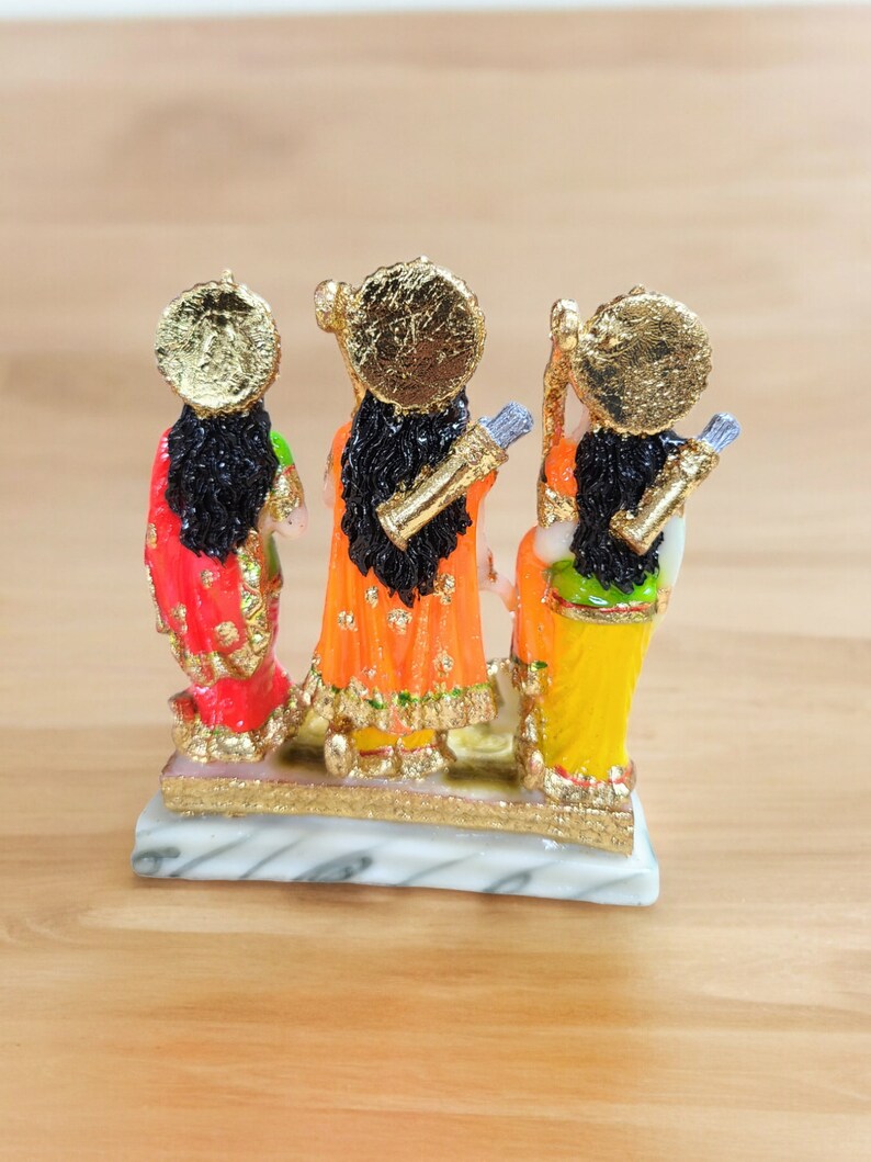 5.5 Inches Ram Darbar Rama Resin for Temple/ Hindu God Usa Seller Fast Ship - Etsy