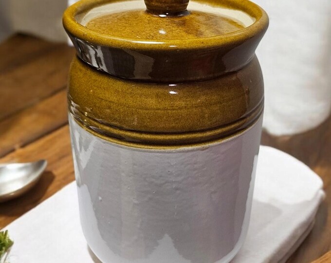 Pickle Jar / Indian Achaar Bharni / Ceramic Jar Usa Seller Fast ...