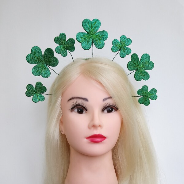 Shamrock Headband - Etsy