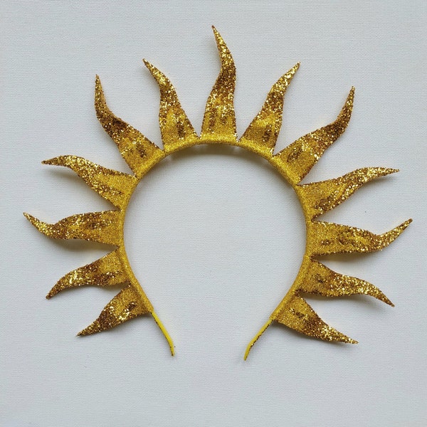 Gold Sun Crown - Etsy