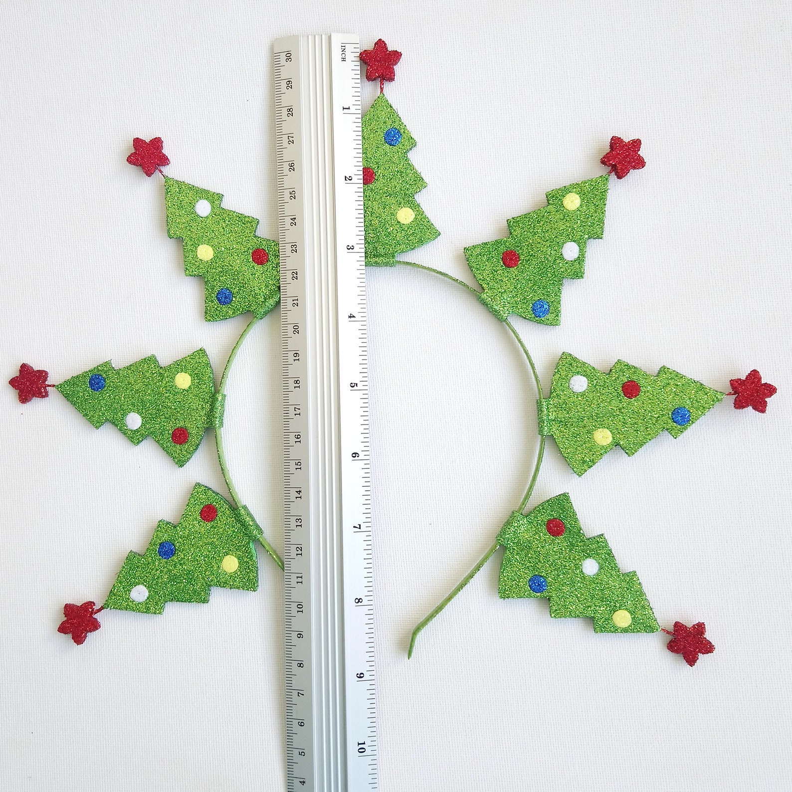 Christmas Tree Crown Headband Holiday Headdress Christmas - Etsy