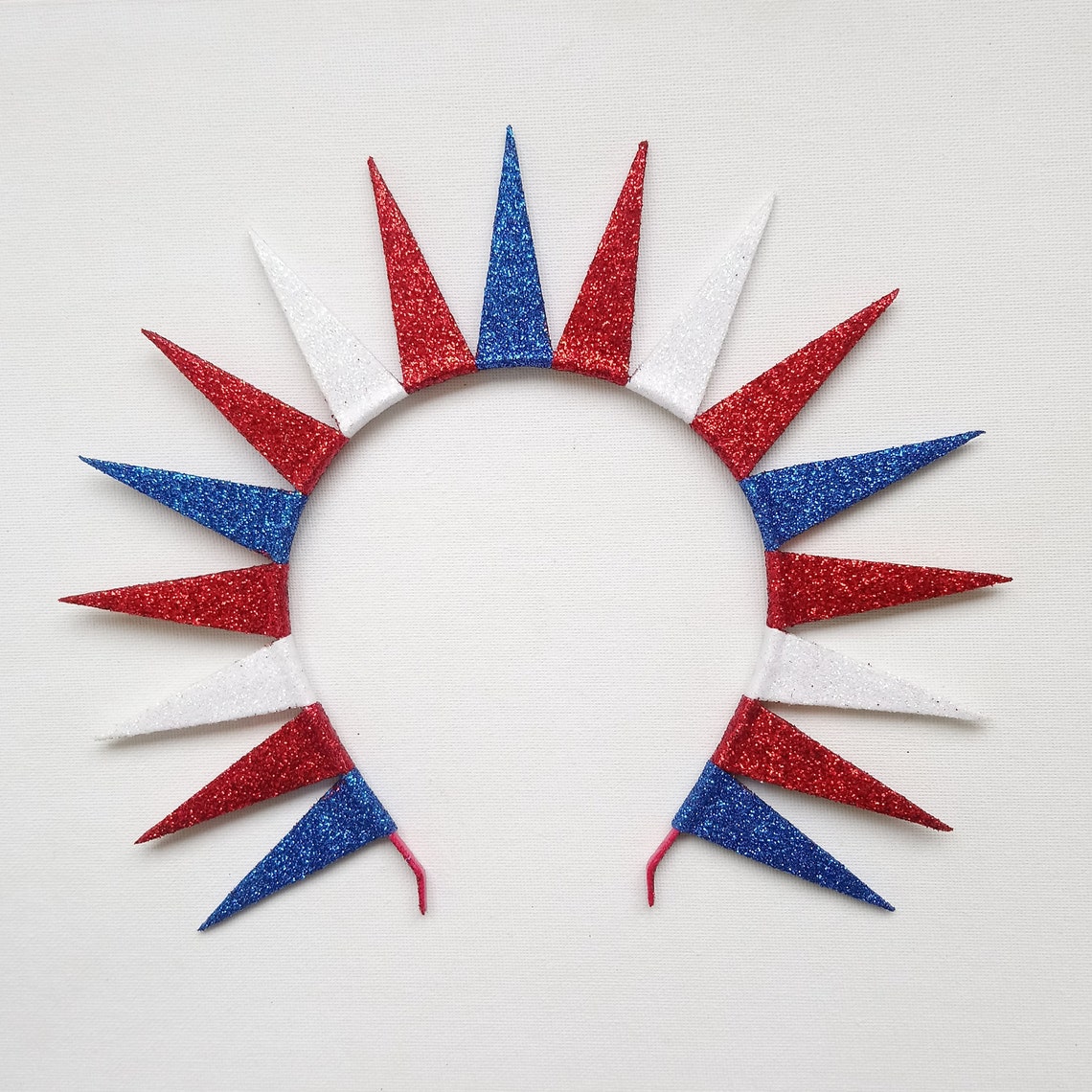 Patriotic Crown American flag headband Independence Day | Etsy