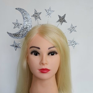 Set of Sun and Moon Headbands Halloween Crown - Etsy