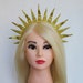 Halloween Gold Sun Crown Glitter Sun Halo Christmas Headband Celestial ...