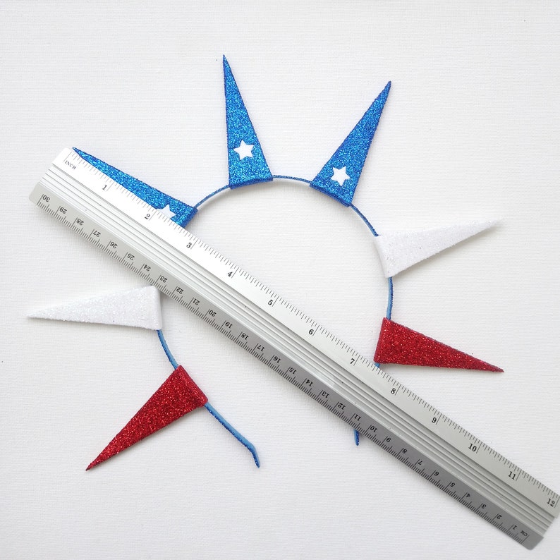 Statue Liberty Crown Patriotic Headpiece 4th July Headband - Etsy