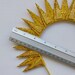 Gold Rays Crown Gold Sun Headband Sun Queen Headdress Sun Halo - Etsy