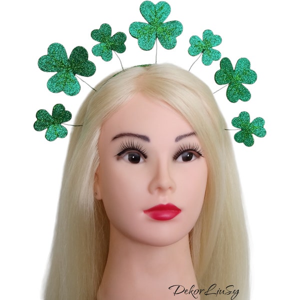 Shamrock Headband - Etsy
