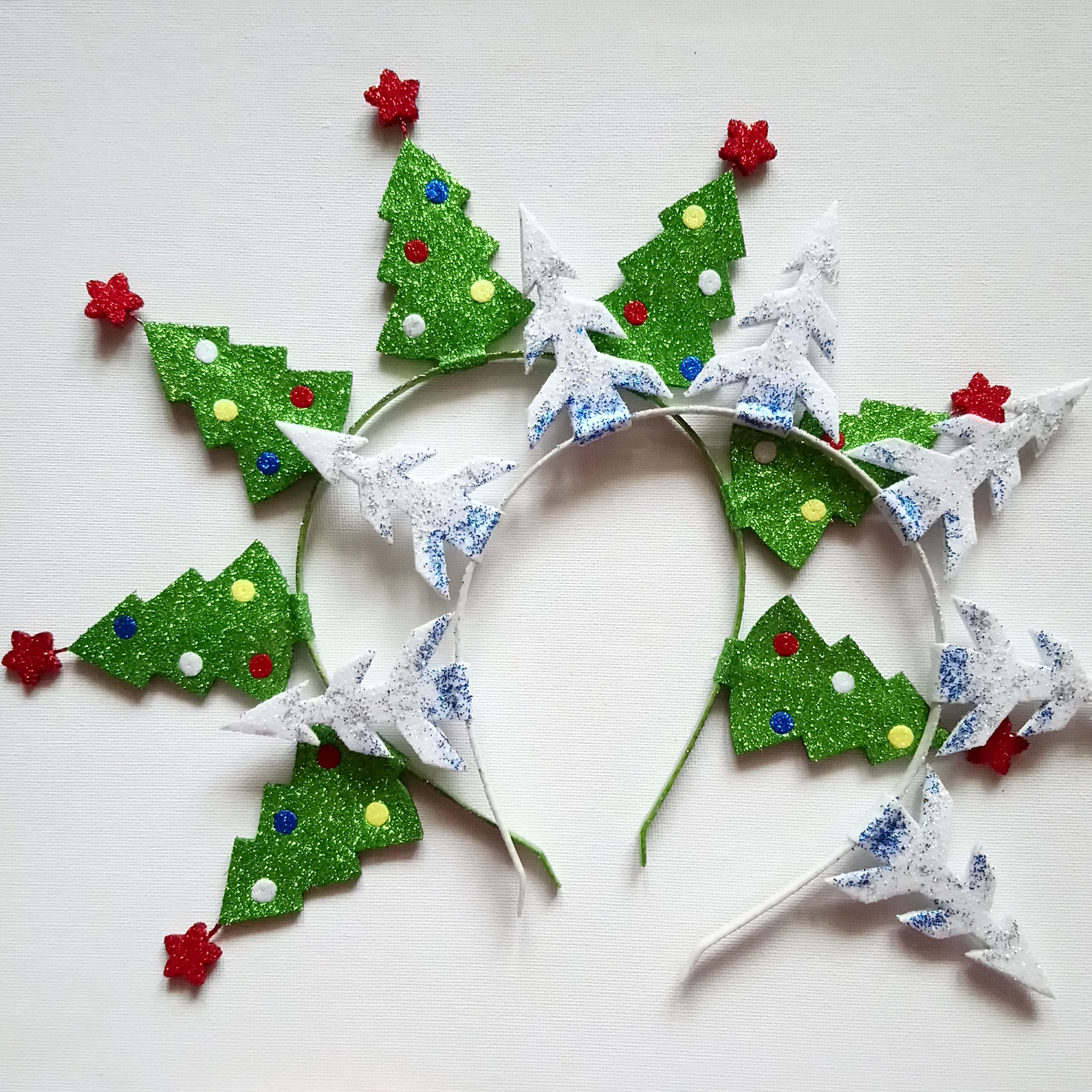 Snowflake Crown Headband Christmas Frozen Headpiece Glitter | Etsy