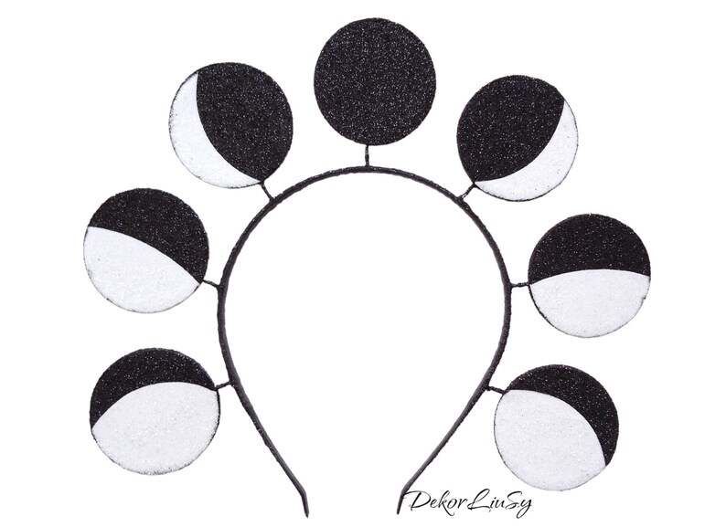 Moon Phase Headpiece Celestial Moon Headband Witch Headdress - Etsy