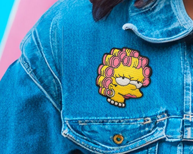 Lisa & the Diamonds | Sassy Lisa Patch | Simpsons Patch | Iron or Sew ...
