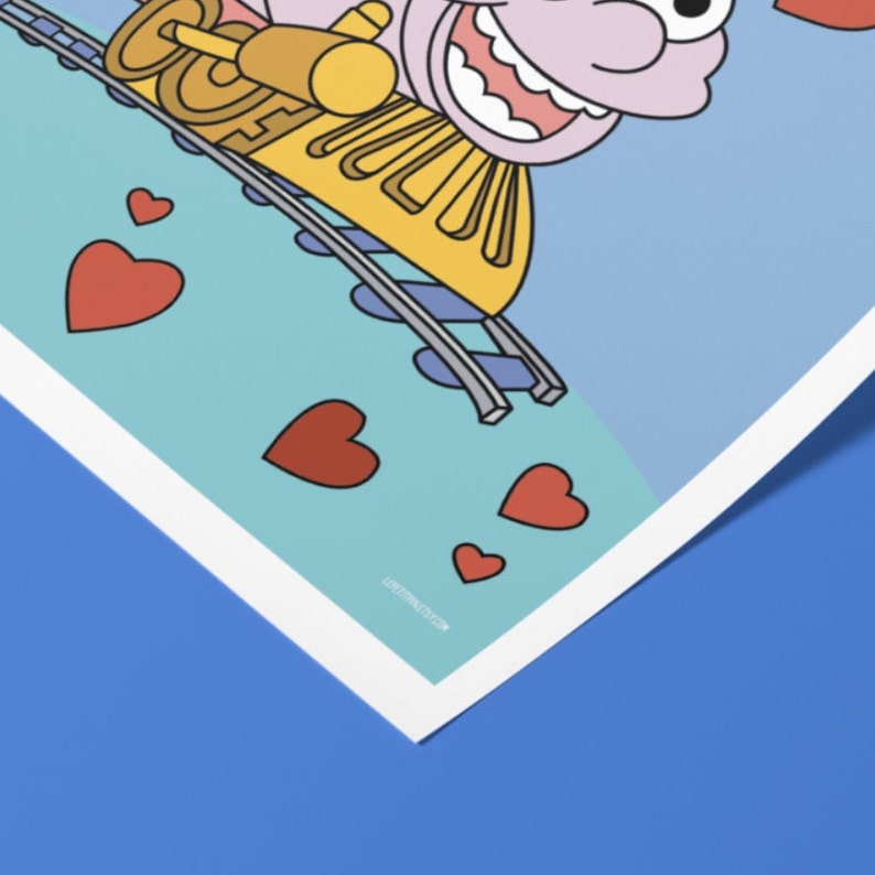 The Simpsons A4 Print I Choo Choo Choose You | Etsy