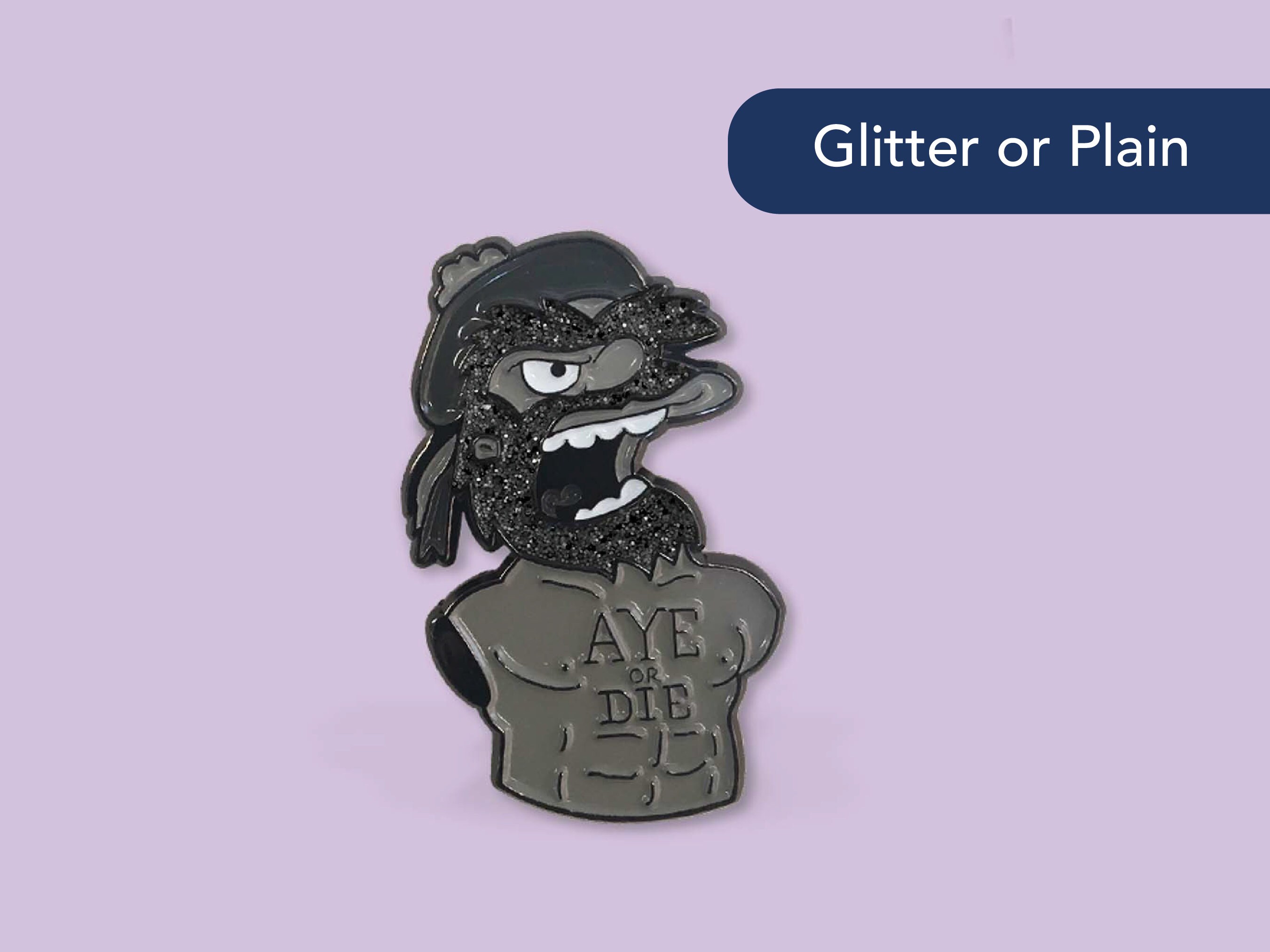 Aye or Die! | Groundskeeper Willie | Soft Enamel Lapel Pin | the ...