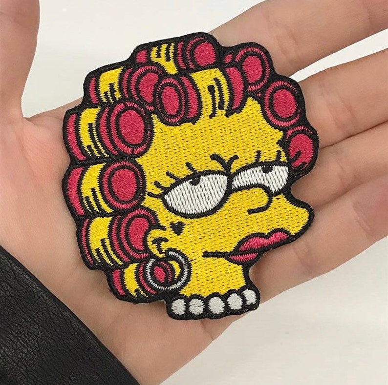 Lisa & the Diamonds | Sassy Lisa Patch | Simpsons Patch | Iron or Sew ...