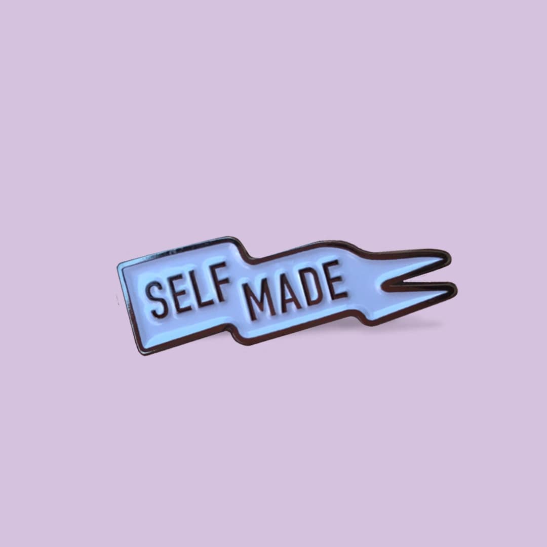 Self Made Pin | Small Business Owner Pin | Soft Enamel Lapel Pin | Flag ...