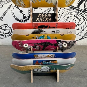 Keen Rack Free Standing Skateboard Rack - Etsy