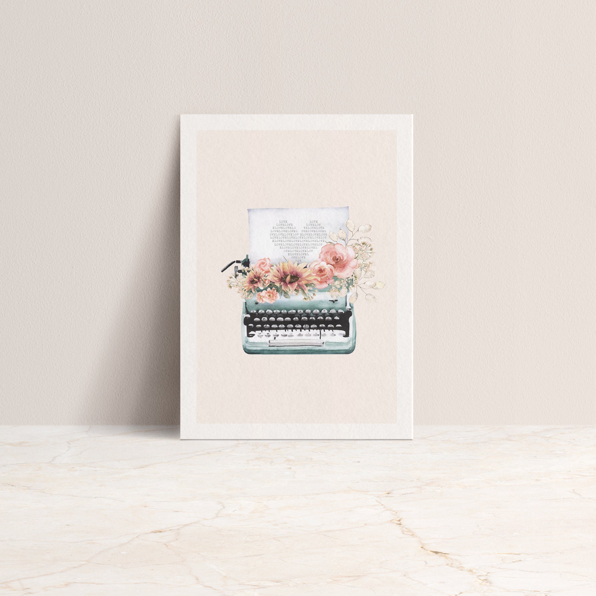 Love Letter Vintage Postcard Set Cottagecore Postcards | Etsy