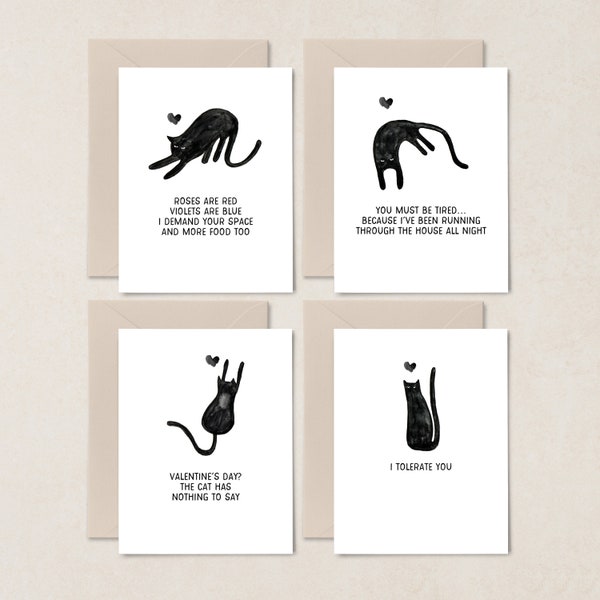 Cat Card - Etsy