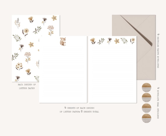 Writing Paper Letter Writing Stationery Letter Writing Kit Letter ...