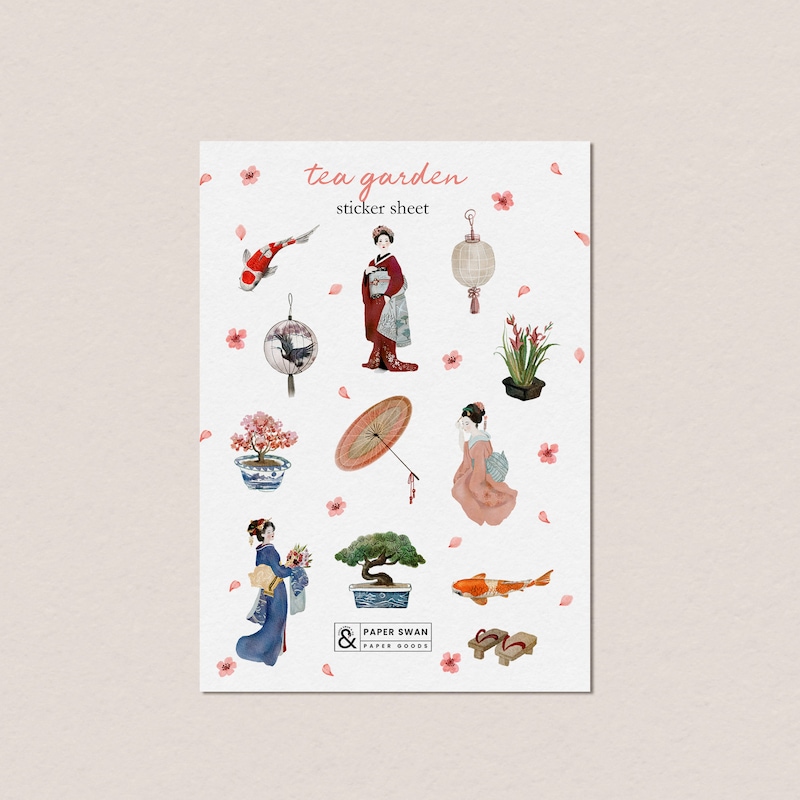 Japanese Stickers - Etsy