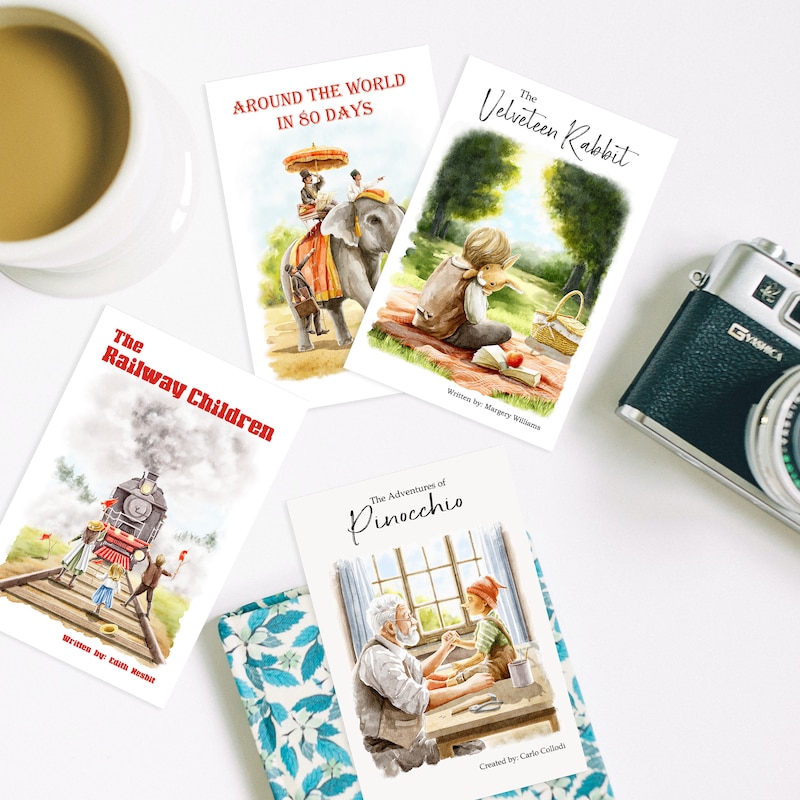 Rabbit Postcard - Etsy