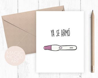 Pregnancy Announcement Cards - Etsy