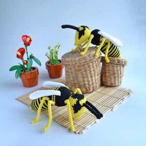 Wasp Crochet Pattern, Hornet Pattern (english) Pdf File - Etsy