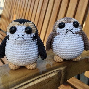Crochet Pattern Porg , Pdf File - Etsy