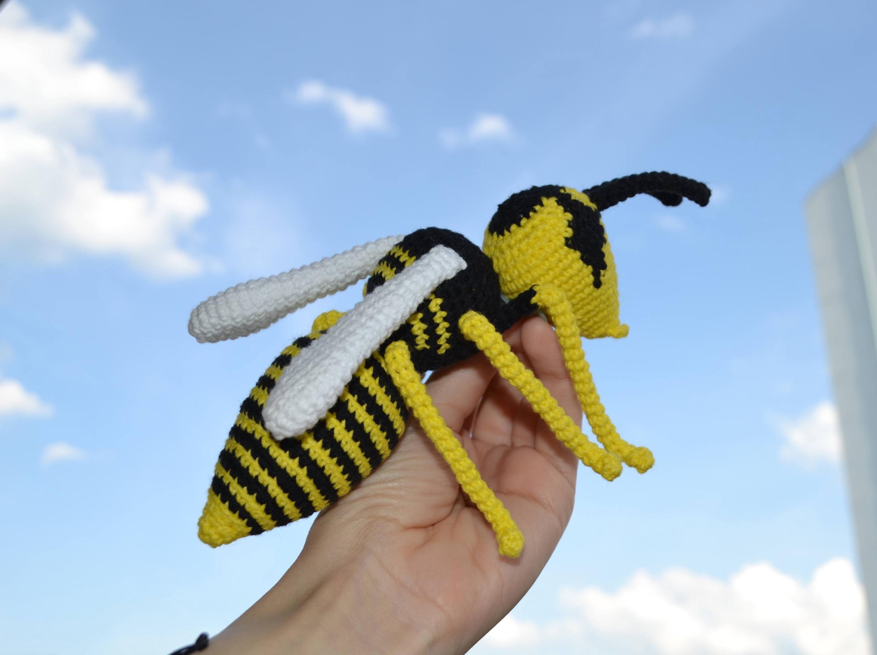 Wasp Crochet Pattern, Hornet Pattern (english) Pdf File - Etsy