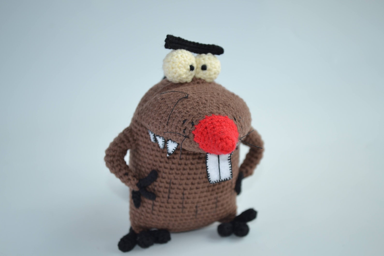 Crochet Pattern the Angry Beavers , Pdf File - Etsy