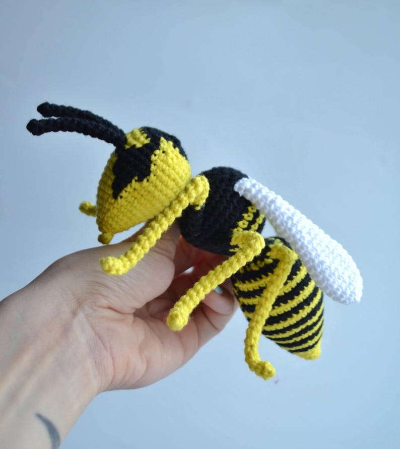 Amigurumi Wasp, Wasp Crochet - Etsy