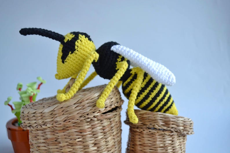Amigurumi Wasp, Wasp Crochet - Etsy