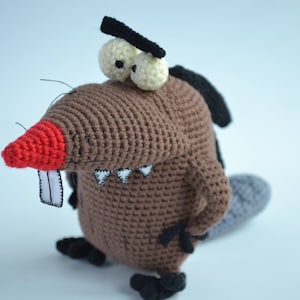 The Angry Beavers Crochet Toys, Amigurumi Beavers - Etsy