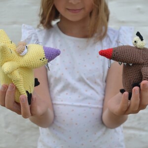 The Angry Beavers Crochet Toys, Amigurumi Beavers - Etsy