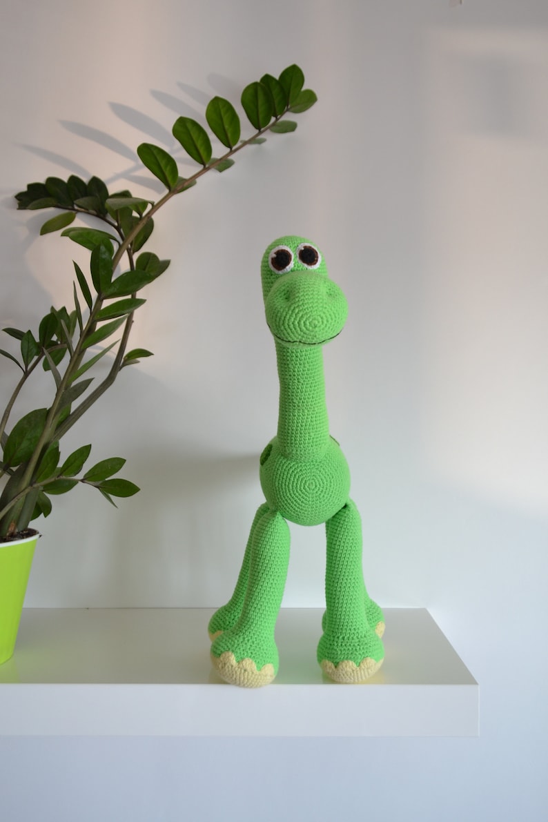 The Good Dinosaur Arlo Crochet Toy Big Amigurumi Dinosaur - Etsy