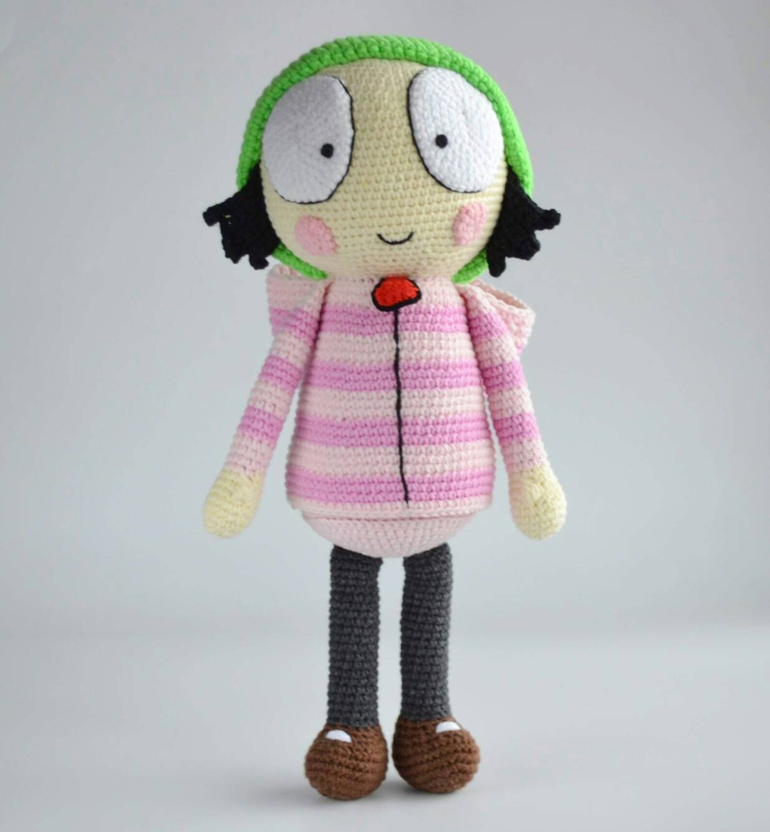 Crochet Sarah Toy Stuffed Doll Plush Toy Sarah Crochet - Etsy
